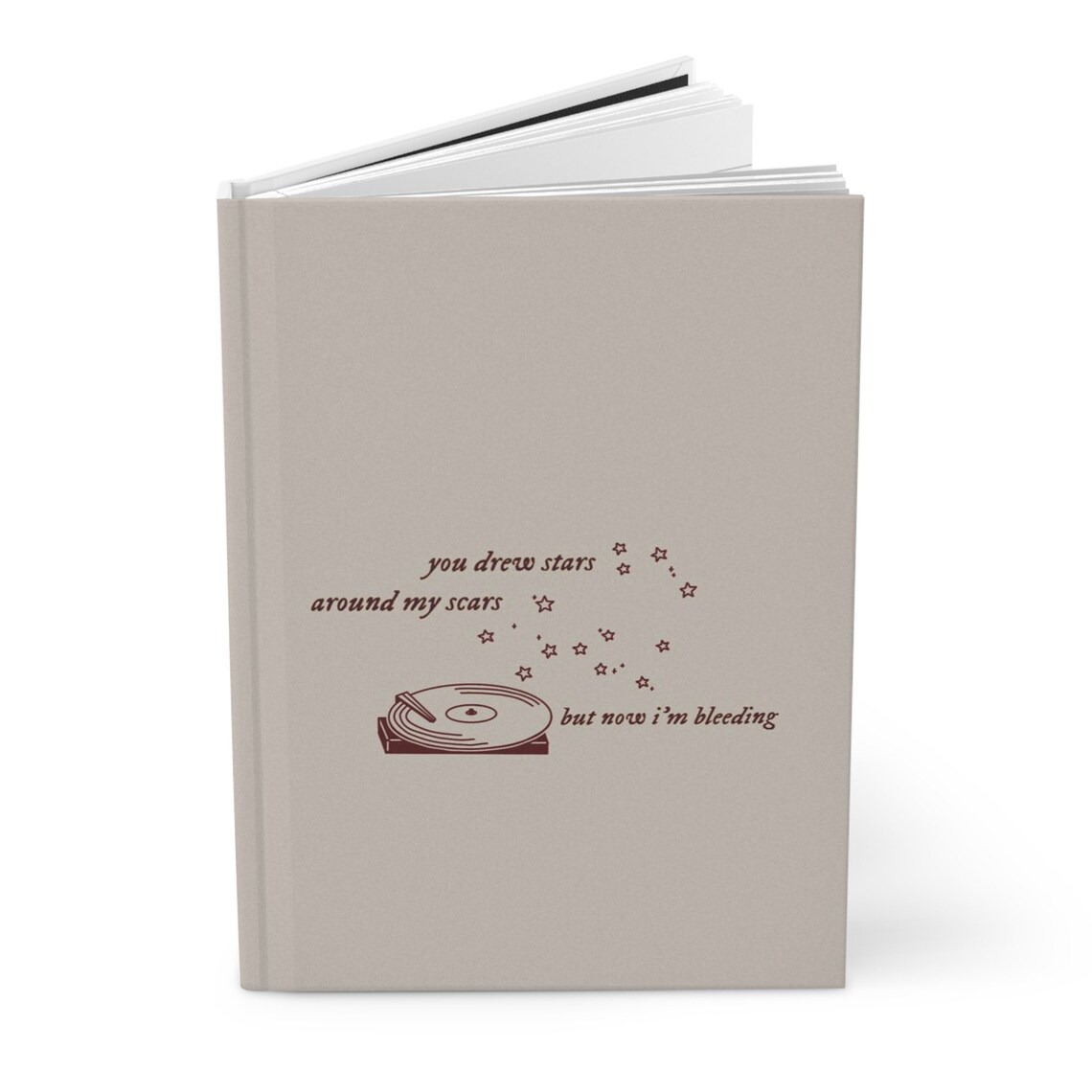 Taylor Swift Cardigan Folklore Notebook Taylor Swift Lyric Notebook - Etsy