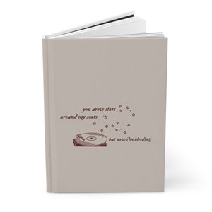 Taylor Swift Cardigan Folklore Notebook Taylor Swift Lyric Notebook - Etsy