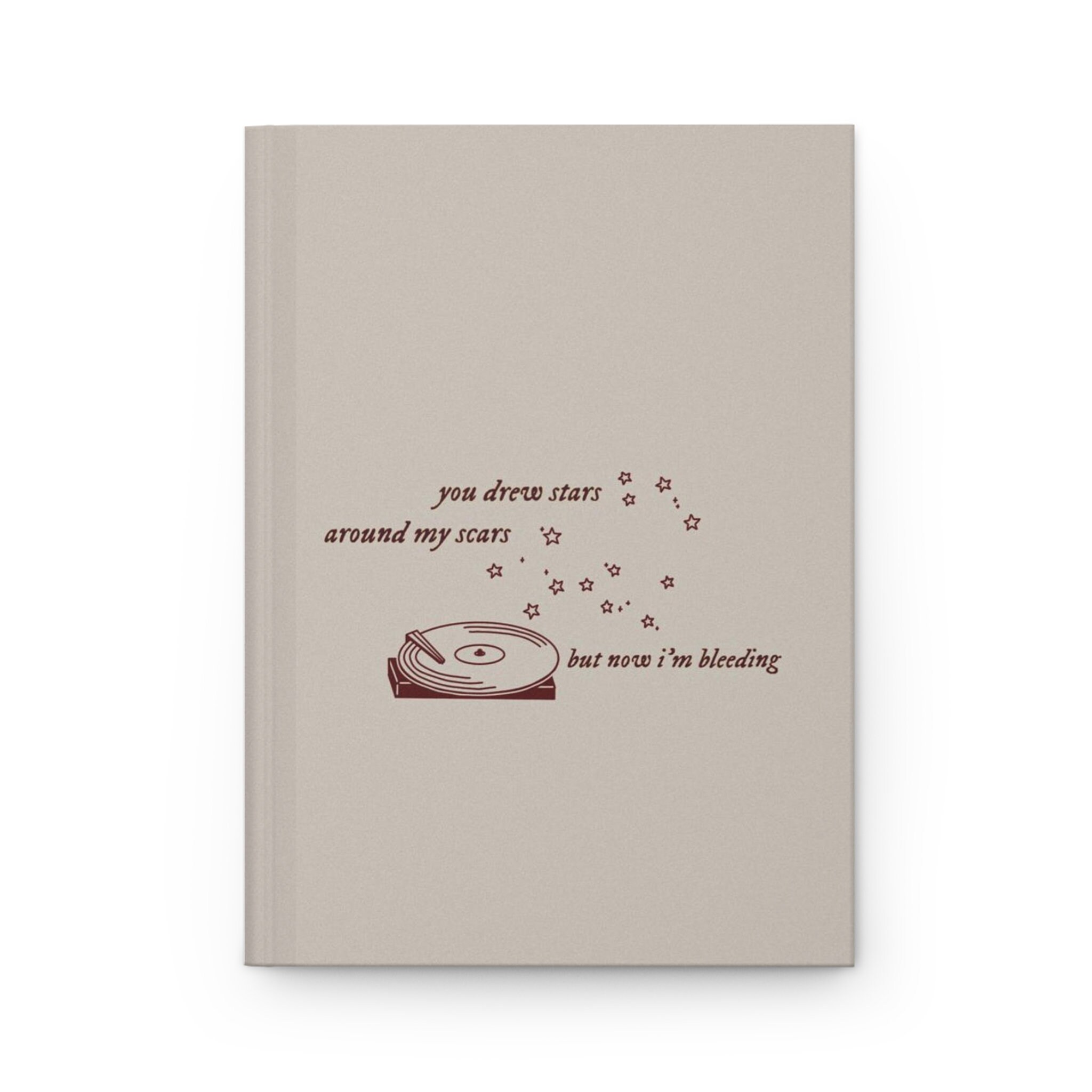 Taylor Swift Cardigan Folklore Notebook Taylor Swift Lyric Notebook - Etsy