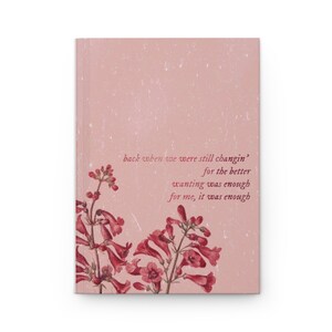 Taylor Swift August Folklore Notebook Taylor Swift Lyric Notebook - Etsy