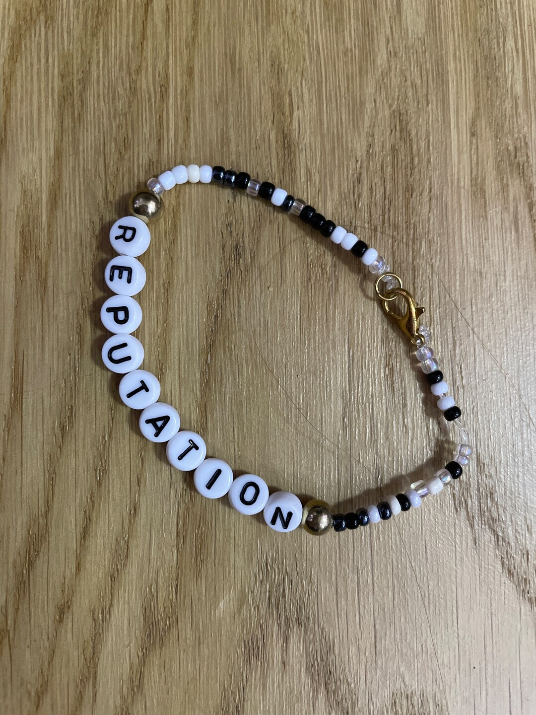Taylor Swift Reputation Bracelet - Etsy