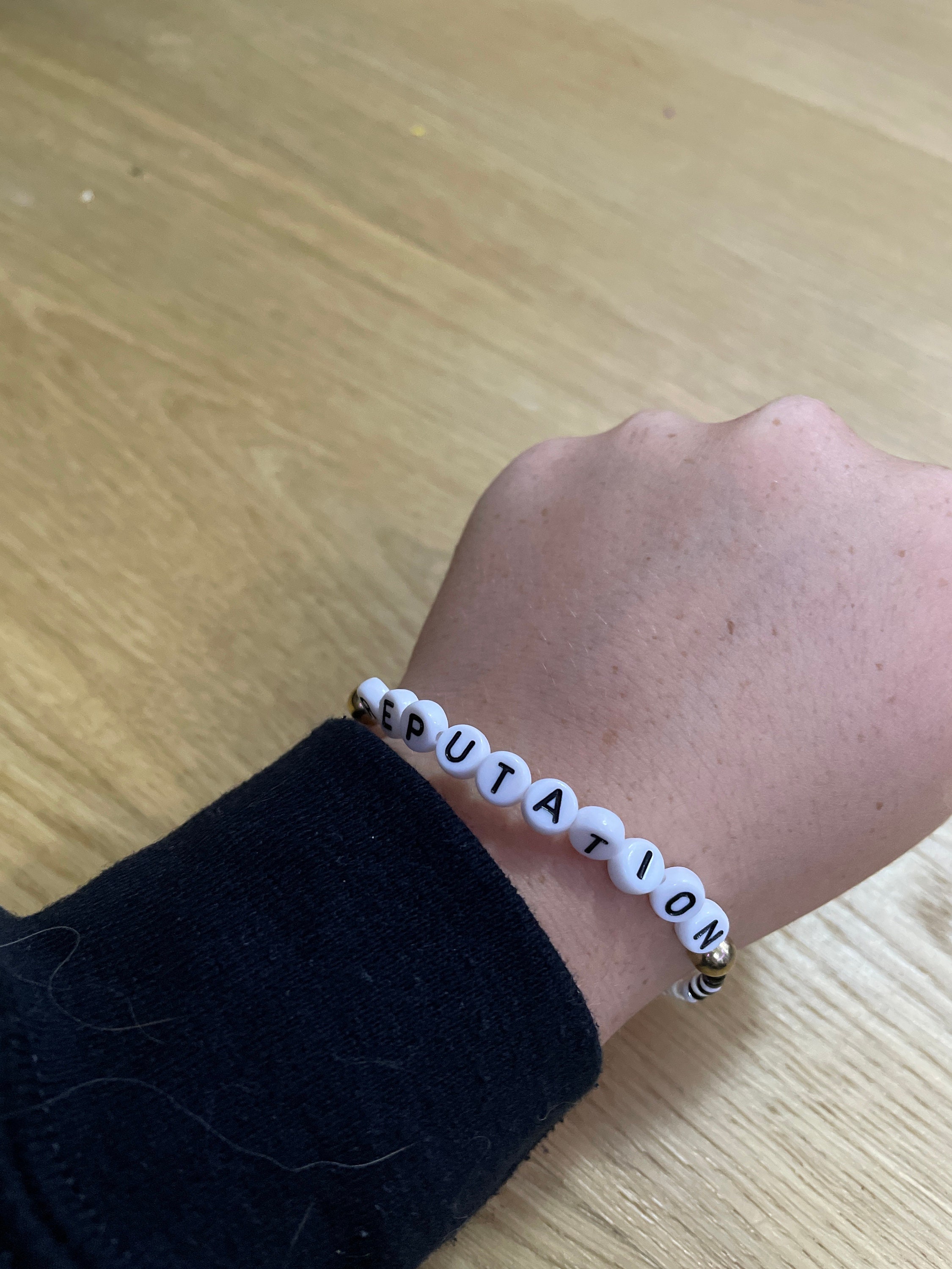 Taylor Swift Reputation Bracelet - Etsy
