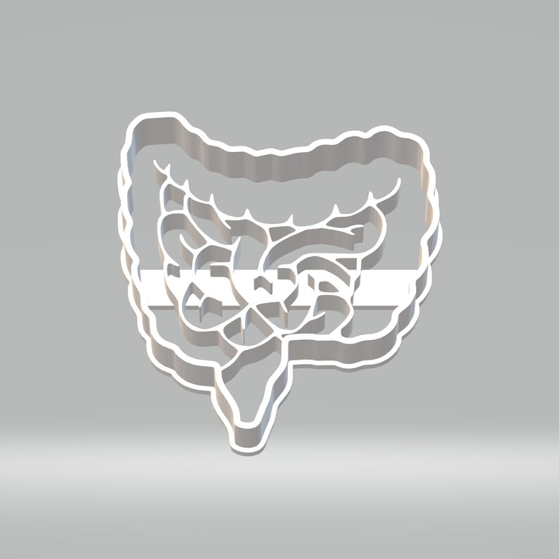 Bowel Cookie Cutter, STL File, Digital Download, 3D Printed, 3D Print ...
