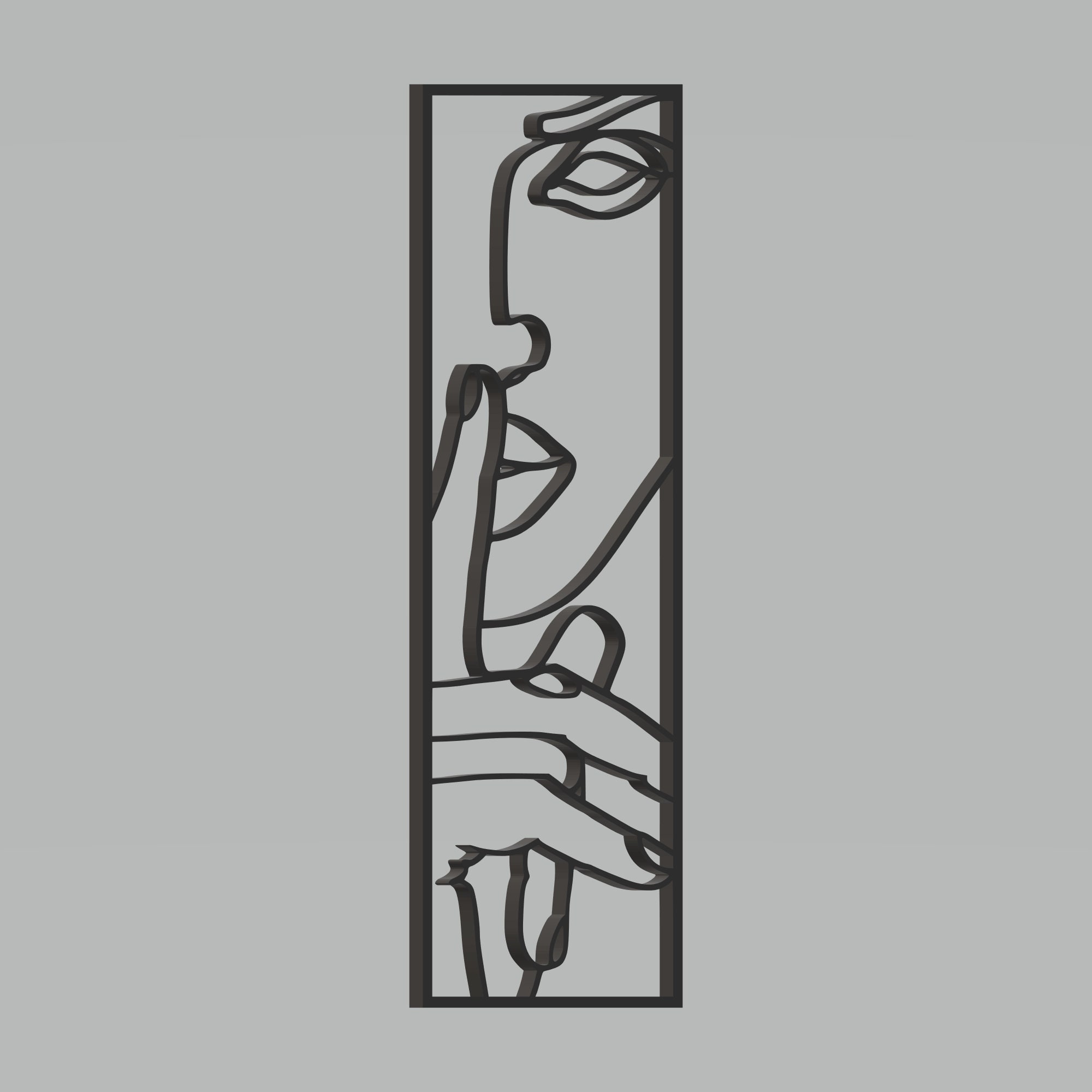 Shush, STL Files, Digital File, Bookmark, 3D Printed, Personalized, 3D ...