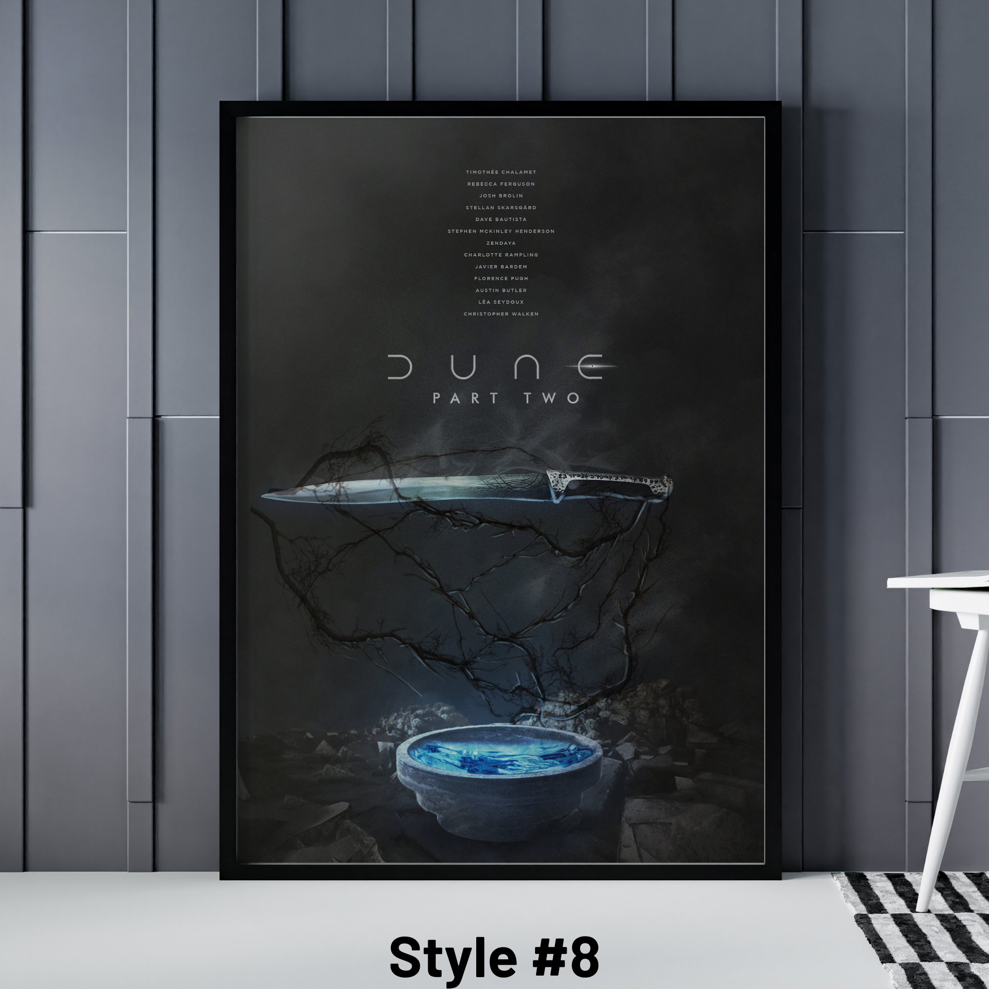 Dune 2 Poster, Dune Part Two Wall Art, Dune Movie Poster sold by ...