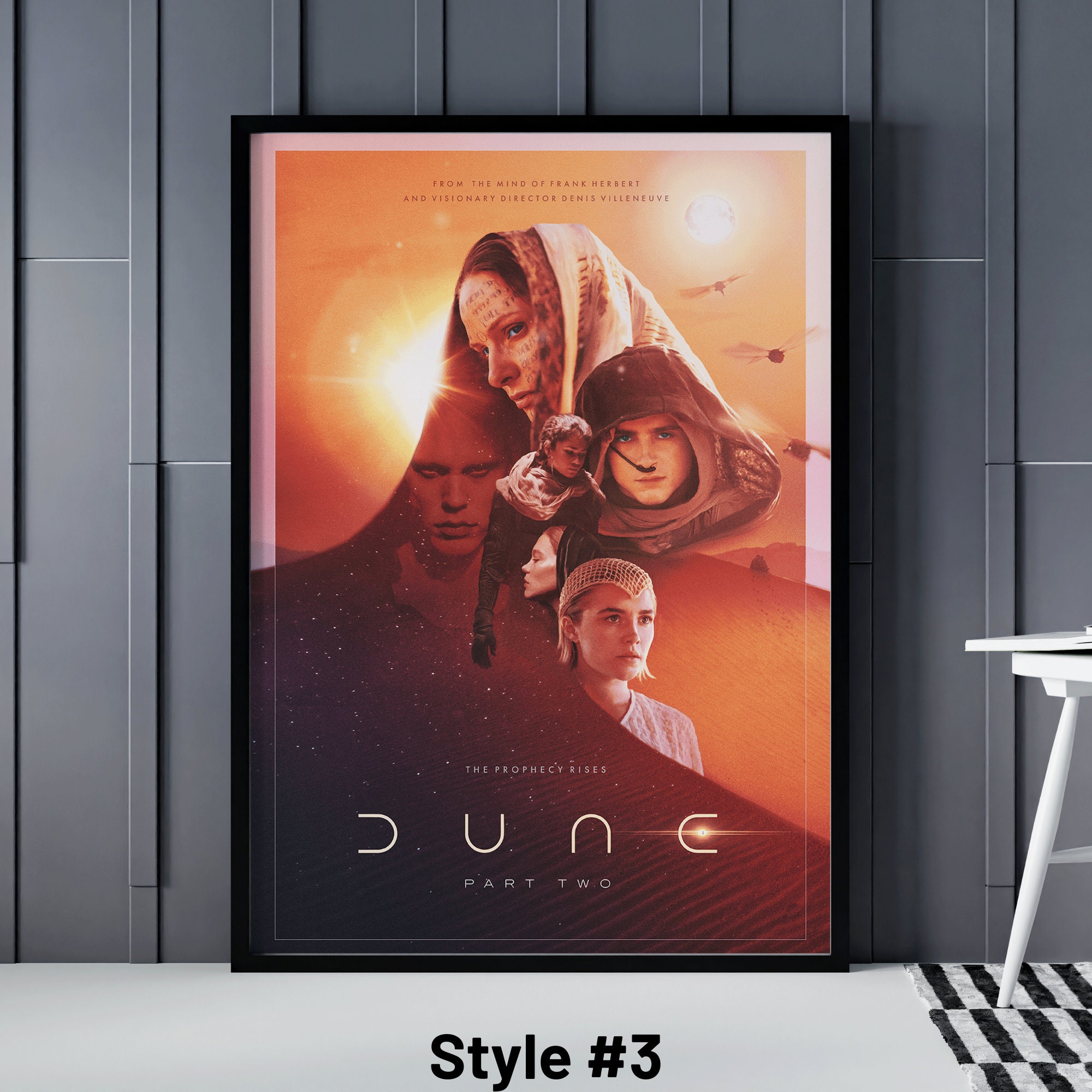 Dune 2 Poster, Dune Two Poster Druck, Dune Part Two Poster verkauft von ...
