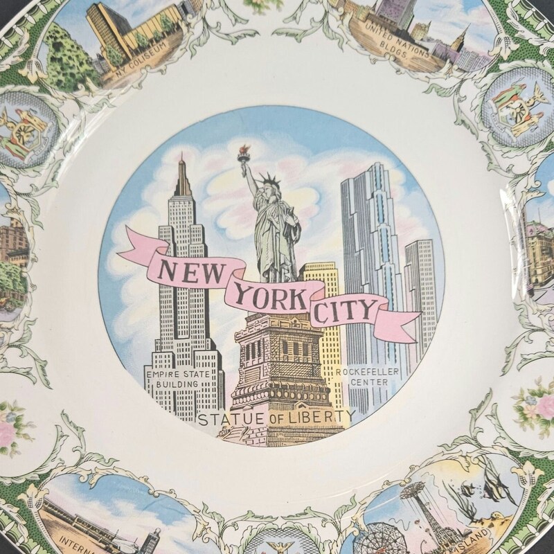 New York Plate - Etsy