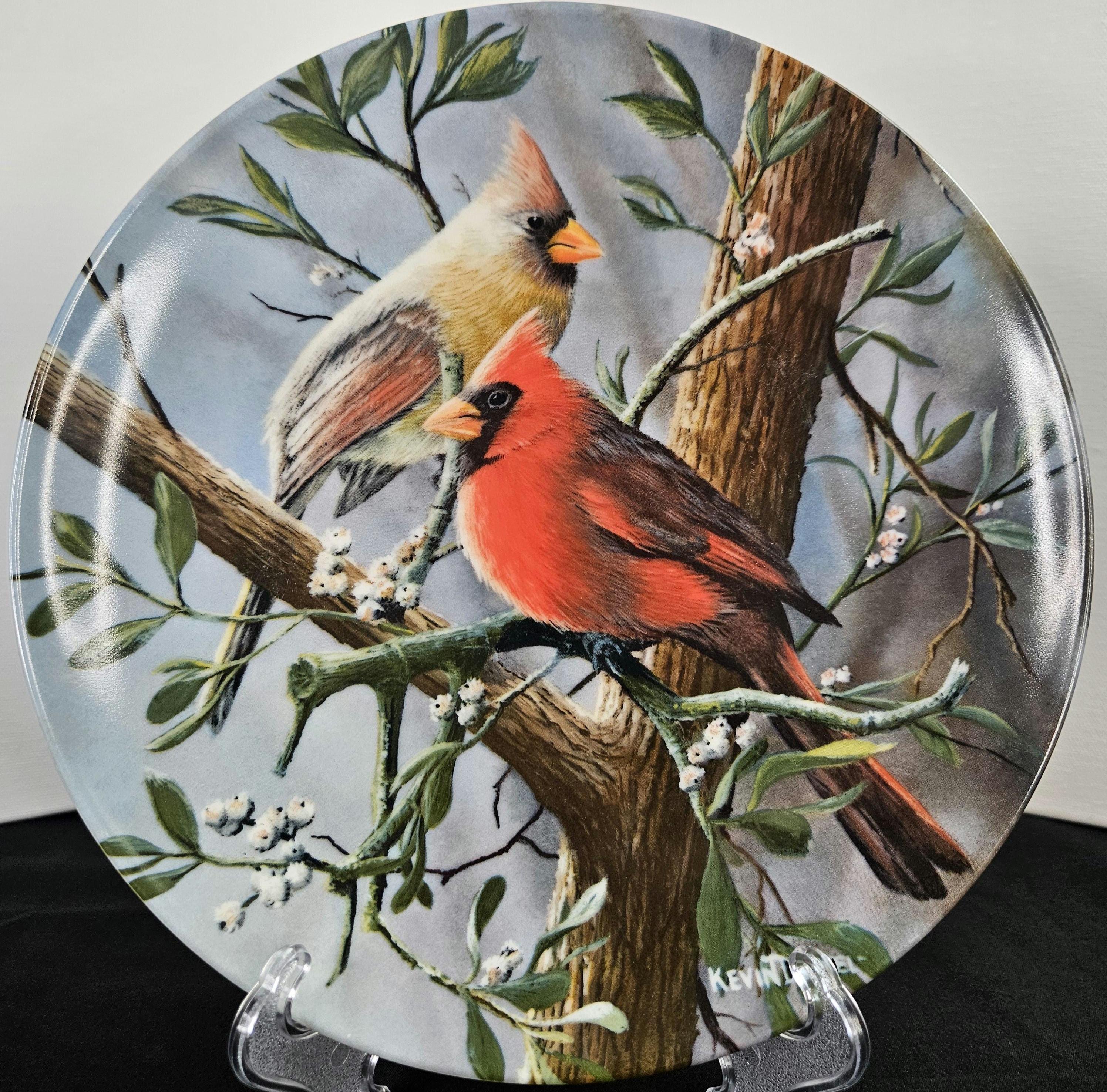 Encyclopedia Britannica Birds of Your Garden (3) 8 1/2" Collector's ...