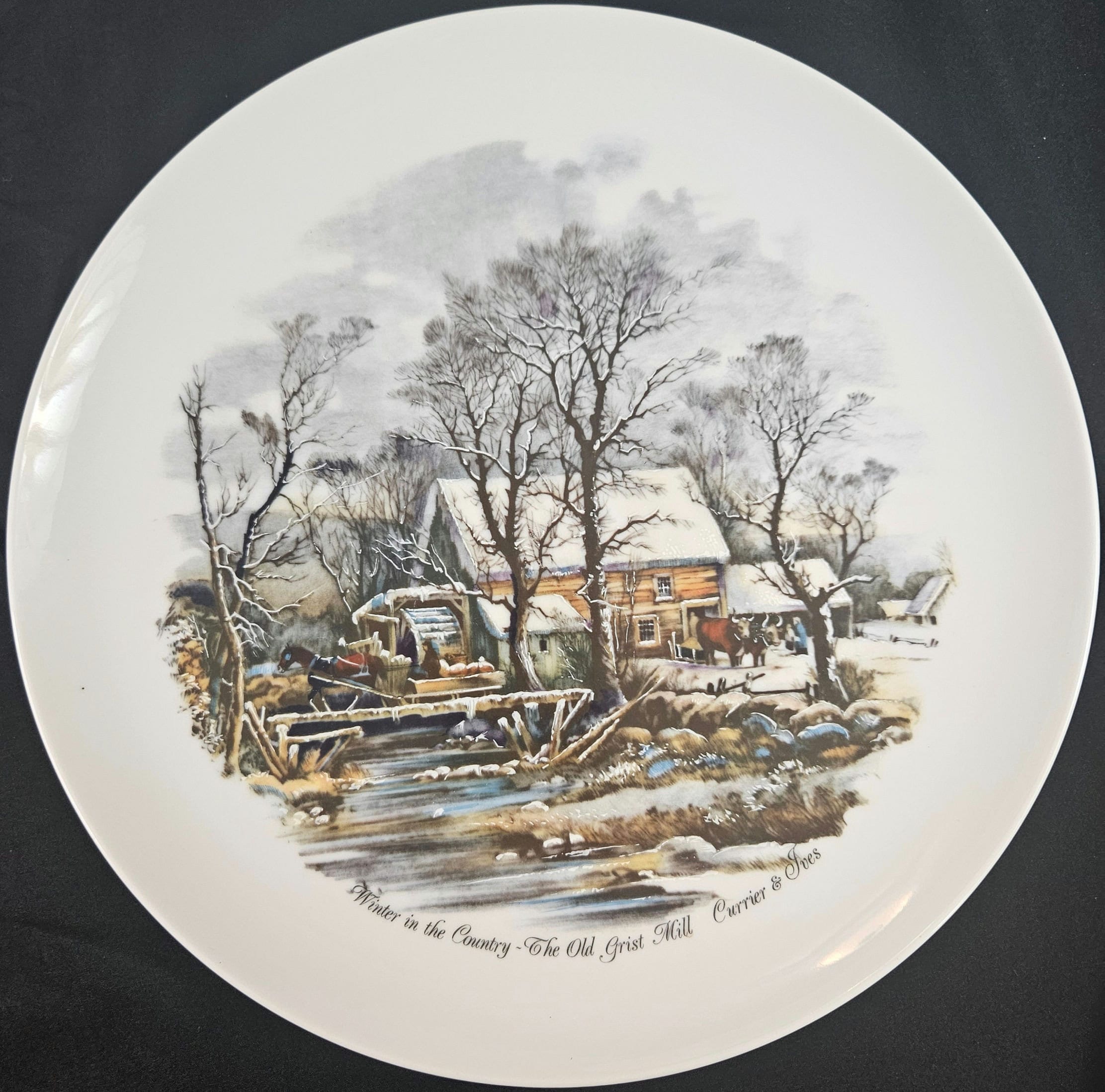 Currier And Ives The Old Grist Mill