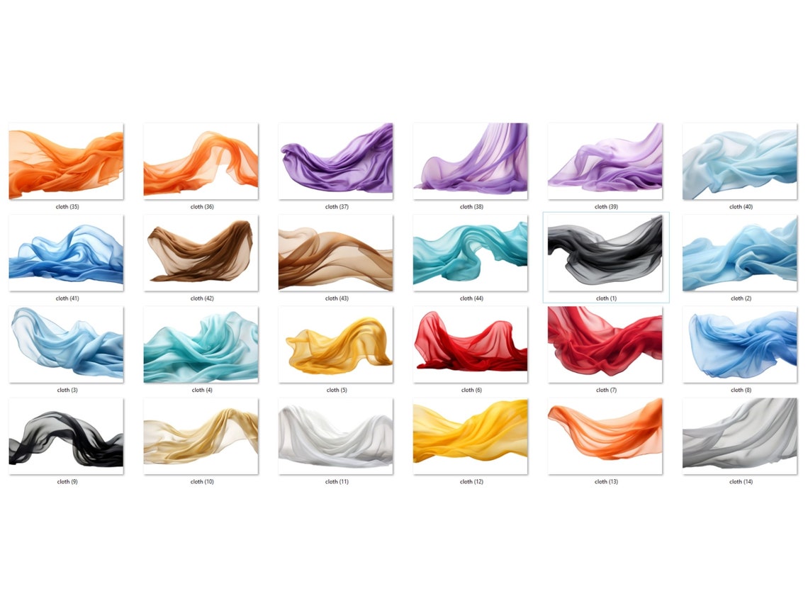 Flowing Cloth Digital Overlays, Maternity Photography (PNG) - Etsy