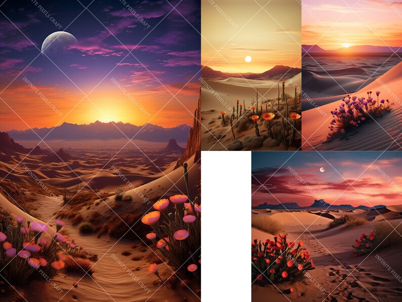 35 GOLDEN HOUR DESERT Digital Backdrops, Maternity Backdrop, Wedding ...