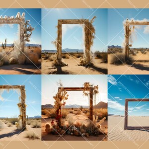 20 Desert Frame Digital Backdrops, Maternity Background, Wedding Photo ...
