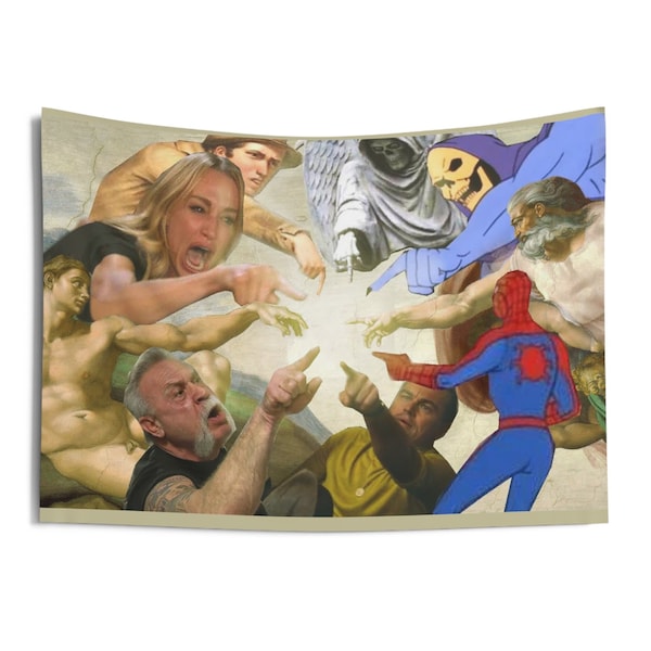 Funny Tapestry Meme - Etsy