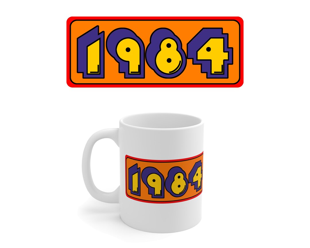 1984 Coffee Mug Gen X Millennial 40th Fortieth Birthday Gift - Etsy