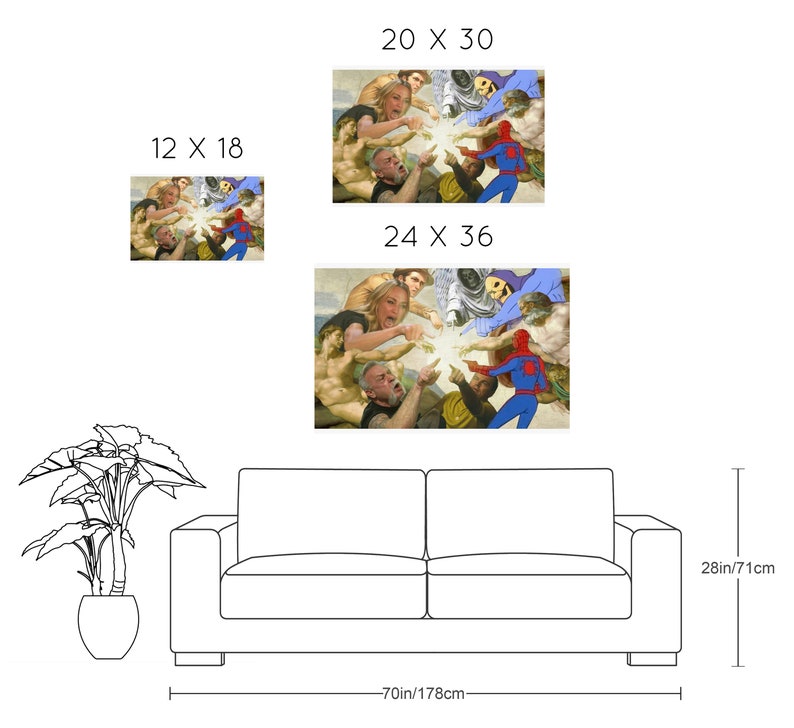 People Pointing Meme Poster - Etsy