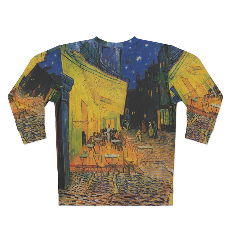 Van Gogh Sweater Cafe Terrace at Night, Van Gogh Sweatshirt, Funky ...
