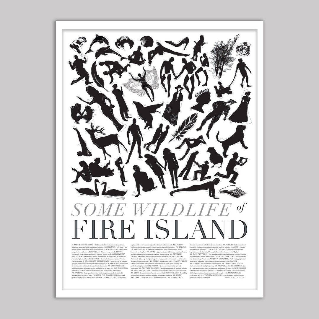 Fire Island "wildlife" Fine Art Print 18x24" - Etsy