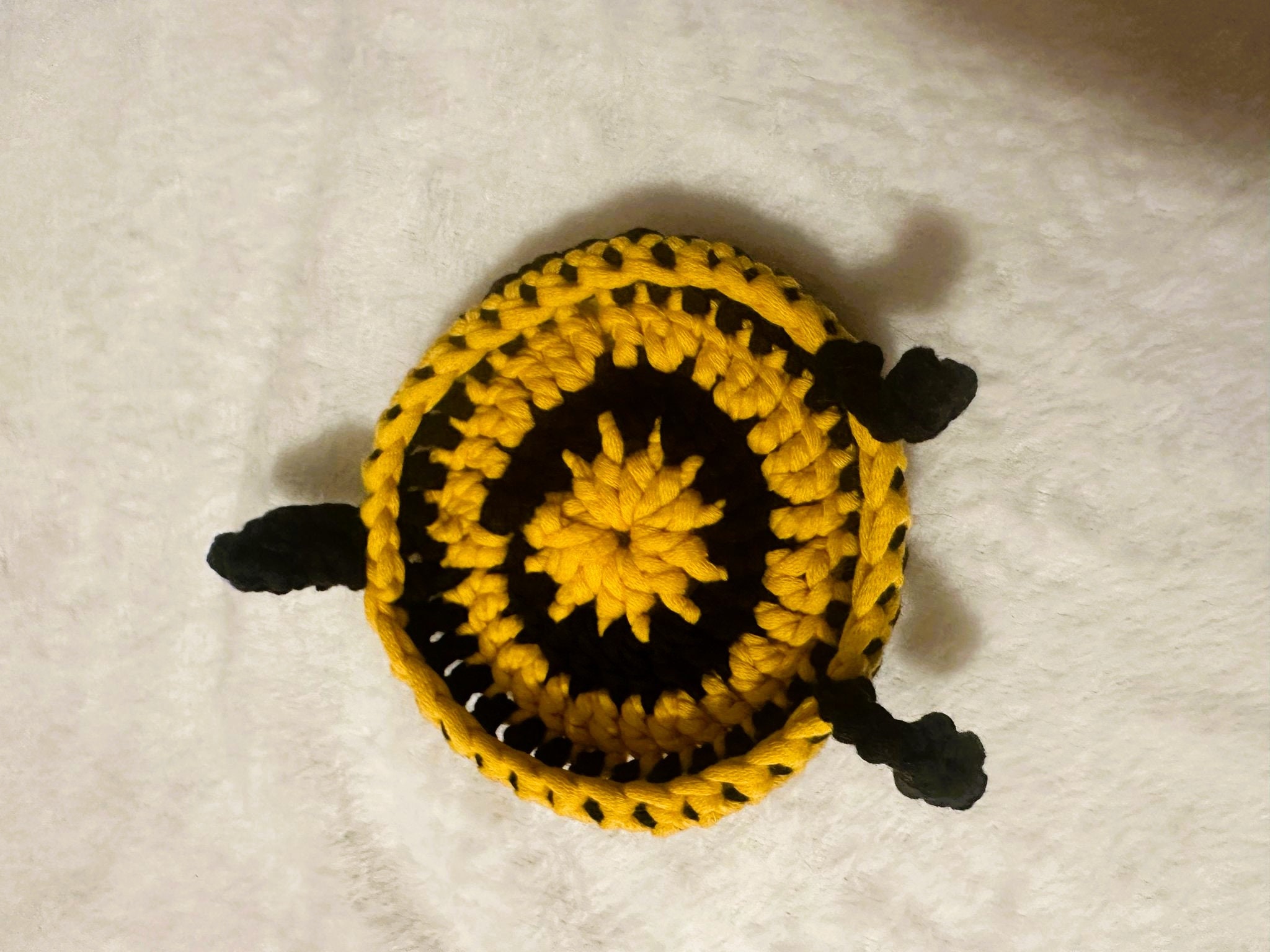 Bee Coaster Crochet Pattern - Etsy