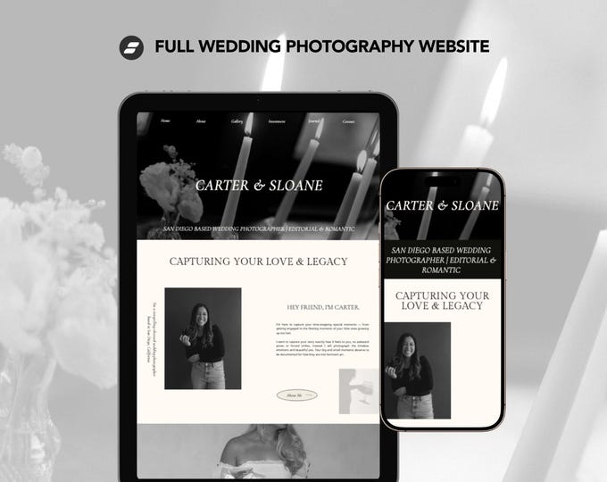 Showit Website Template for Interior Designer Architect. DIY Affordable ...