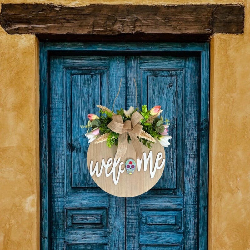 Burlap Welcome Sign - Etsy