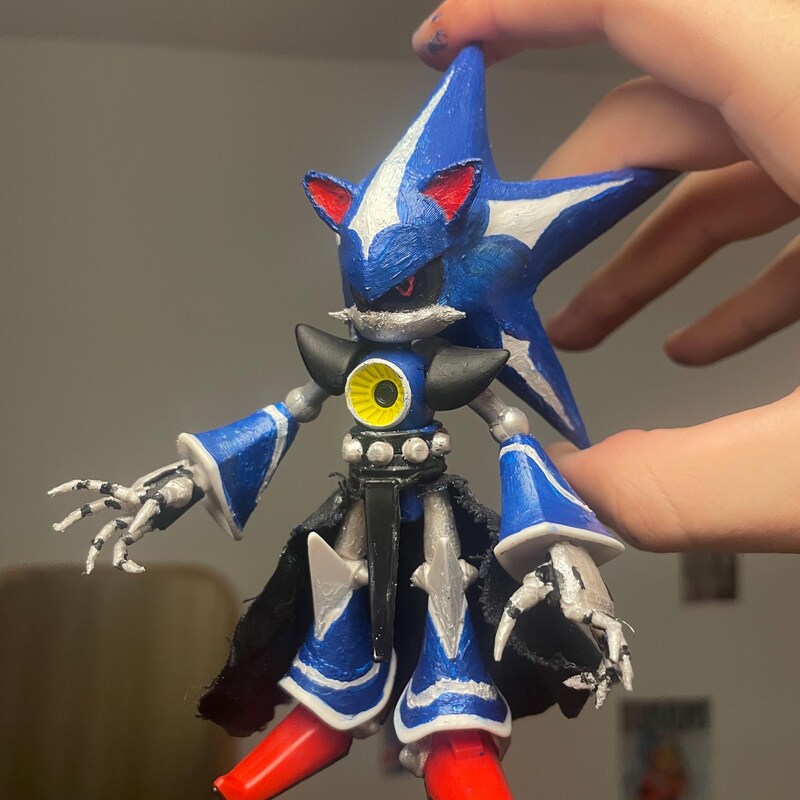 Neo Metal Sonic Plush - Etsy