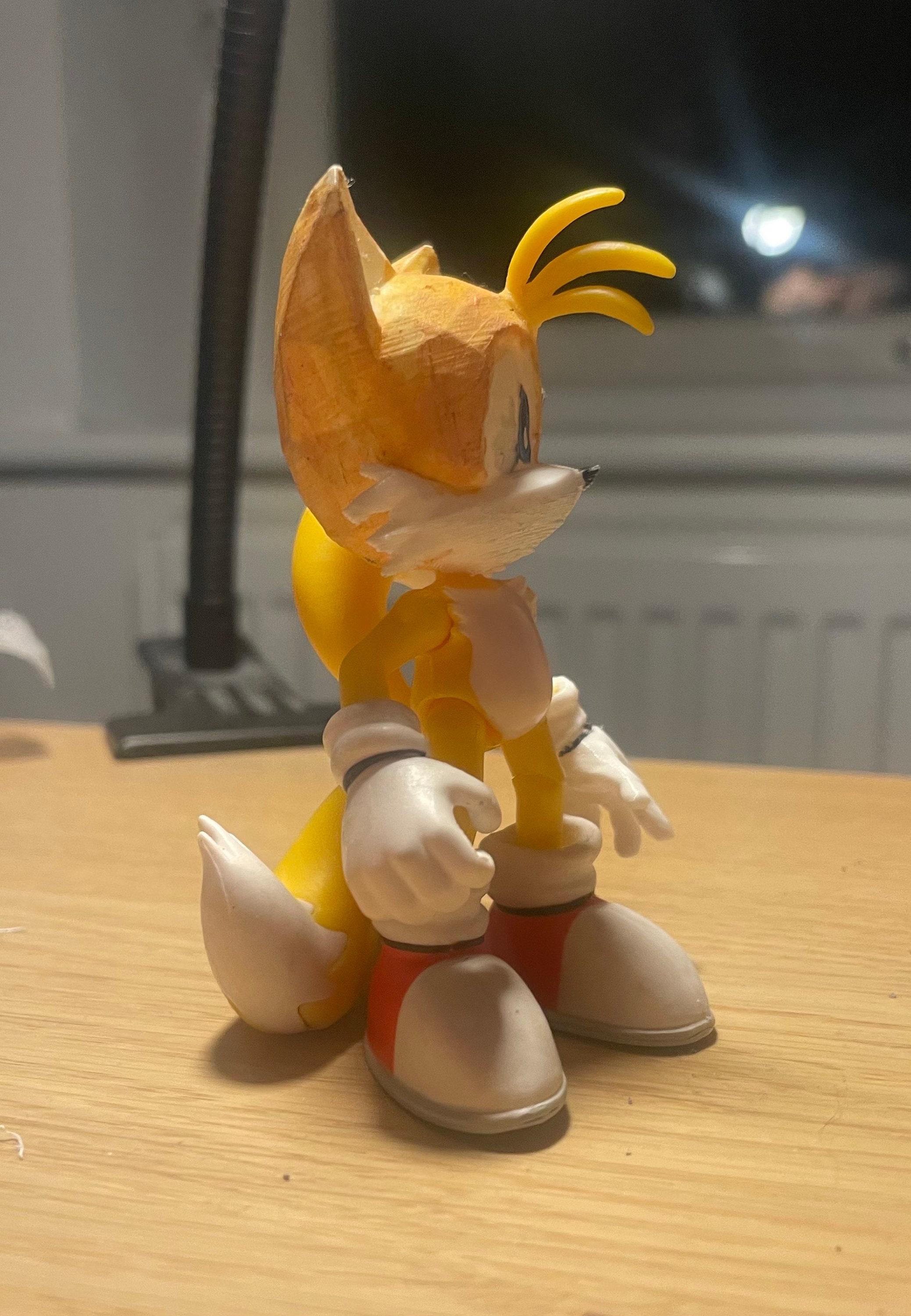 Sonic the Hedgehog Custom 3D Printed Jakks Pacific Tails Inspired ...