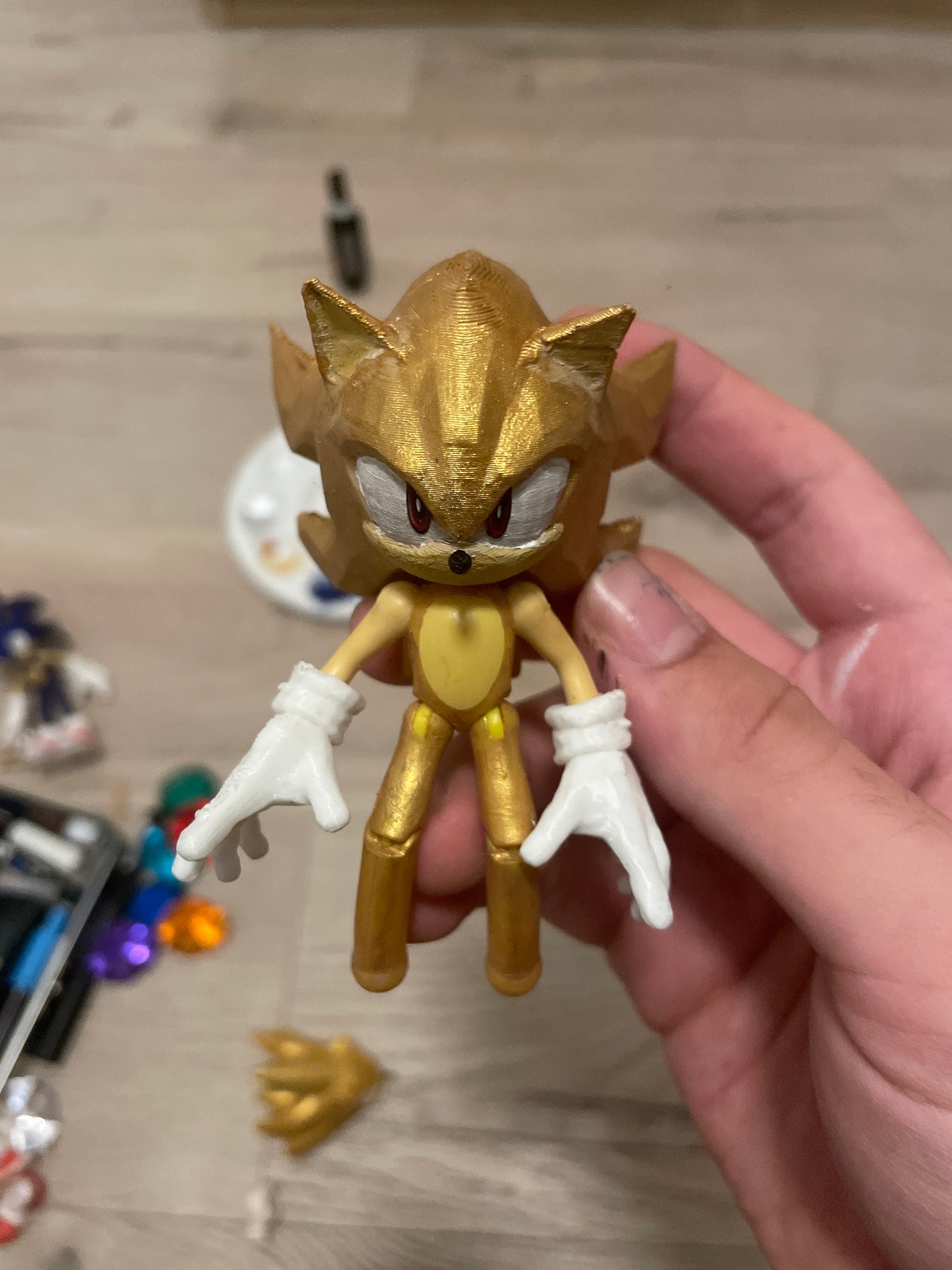 Sonic the Hedgehog Custom 3D Printed Jakks Pacific Sonic - Etsy Australia