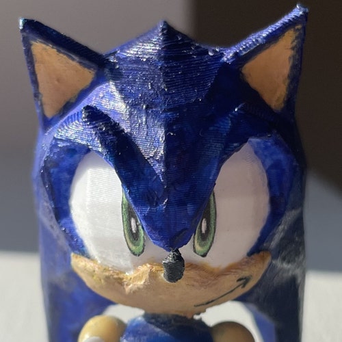 Sonic the Hedgehog Custom 3D Printed Jakks Pacific Shadow Sonic the Hedgehog Custom 3D Printed Jakks Pacific Shadow