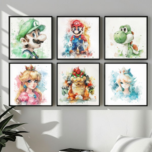 Super Mario Print - Etsy