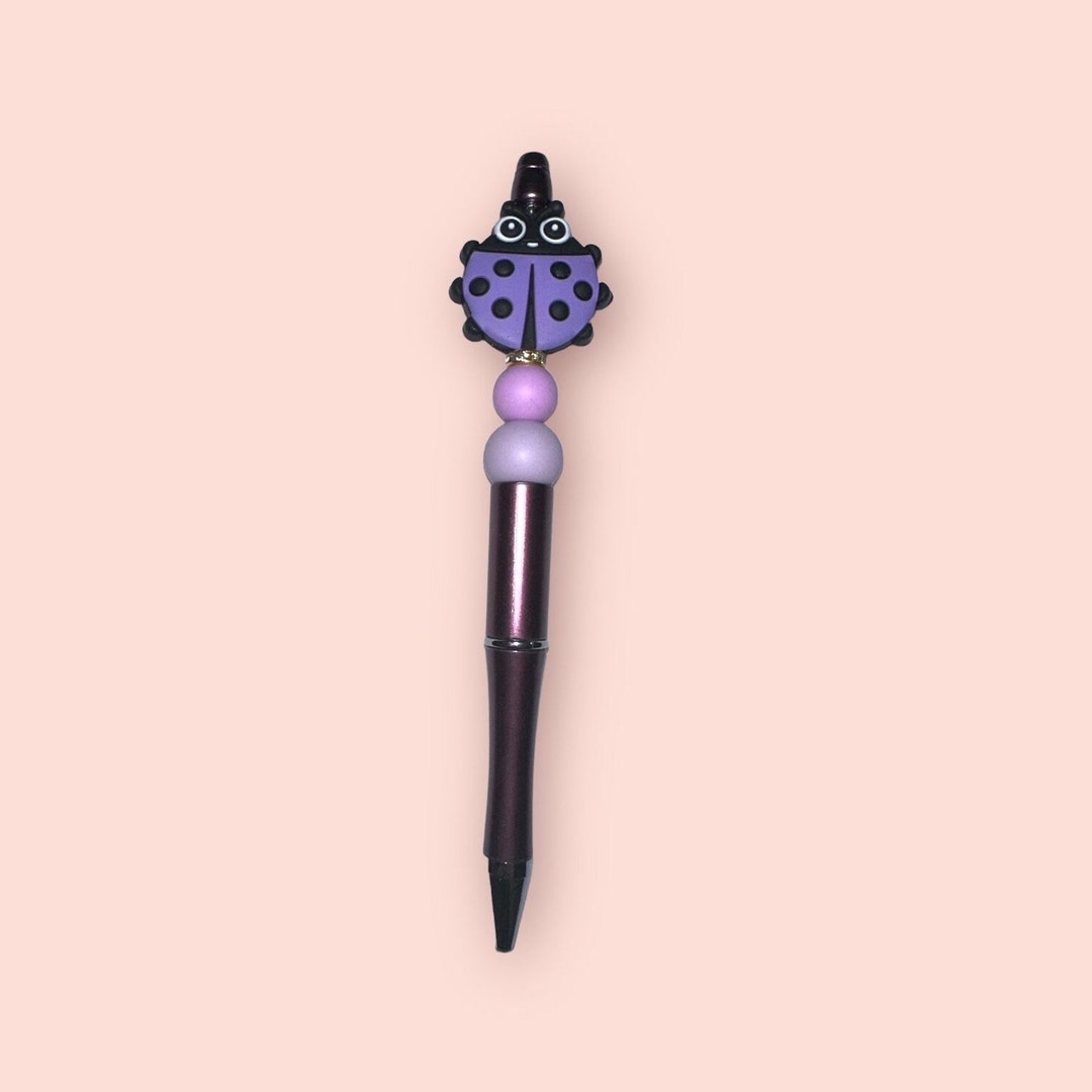 Purple Lady Bug Pen - Etsy