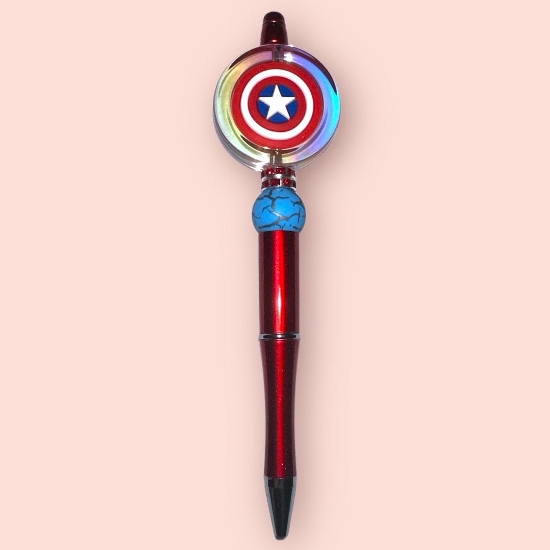 Captain America Shield Pen - Etsy