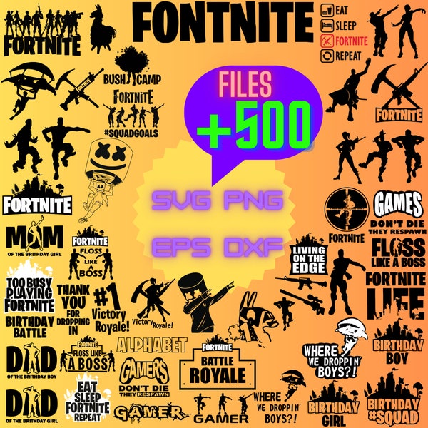 Fortnight Svg - Etsy