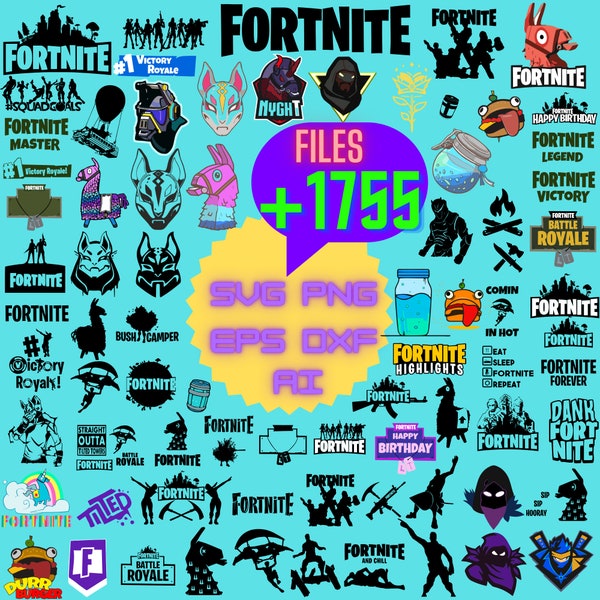 Fortnight Svg - Etsy