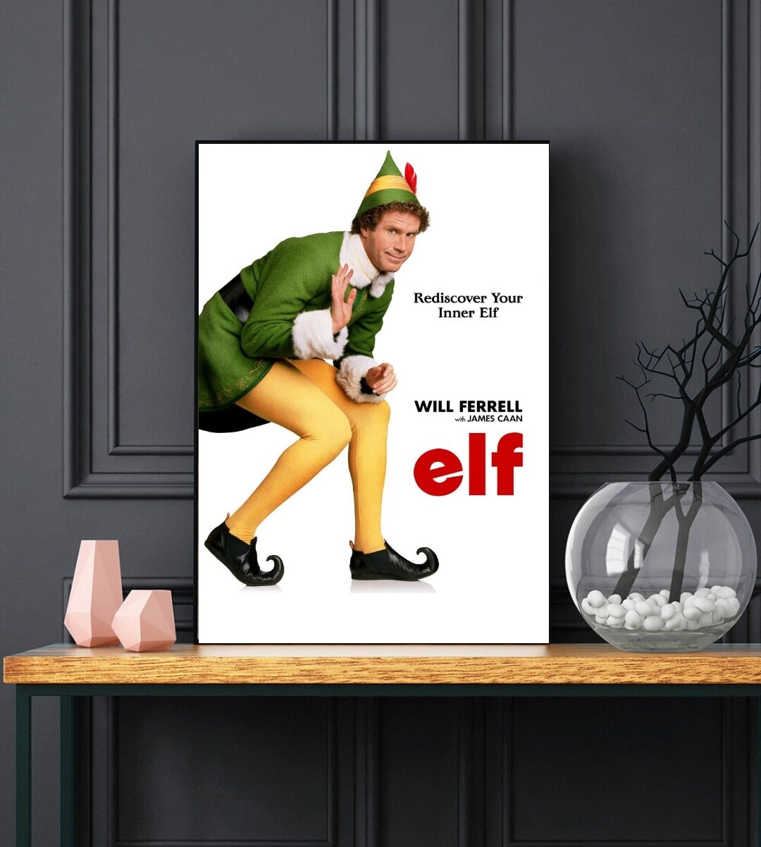 Elf Framed/Unframed A5 A4 A3 A2 A1 Poster Best Print Quality Free Fast ...