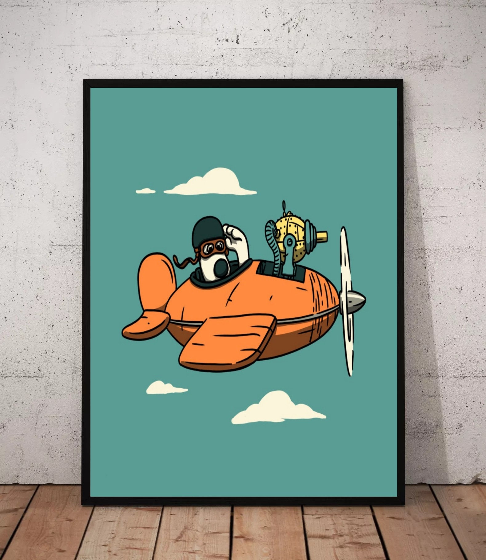 Wallace & Gromit a Close Shave Framed/unframed Poster Best - Etsy