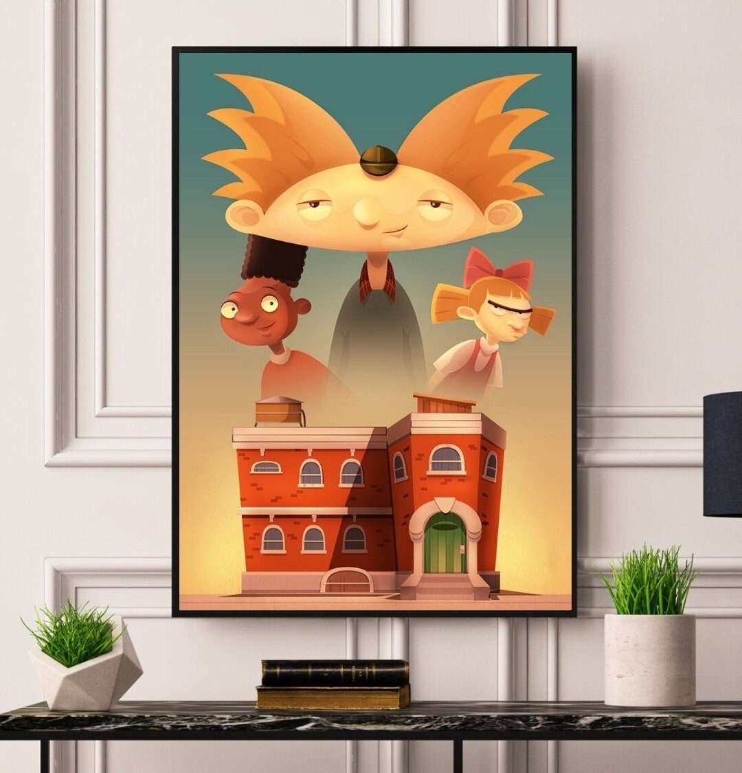 Hey Arnold Framed/unframed A5 A4 A3 A2 A1 Poster Best Print Quality ...