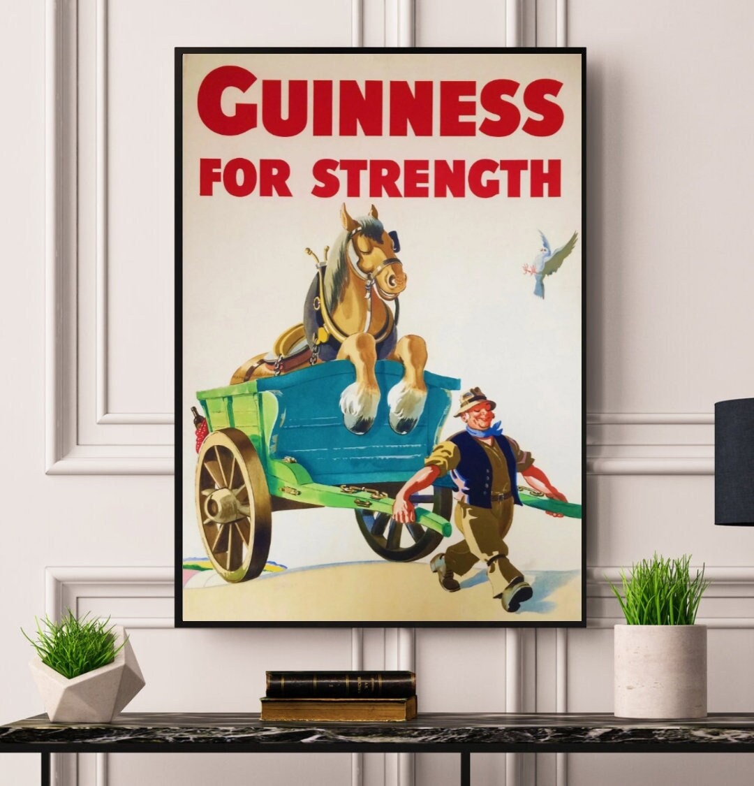 Guinness for Strength Poster, Funny Poster sold by Garima Singh | SKU ...