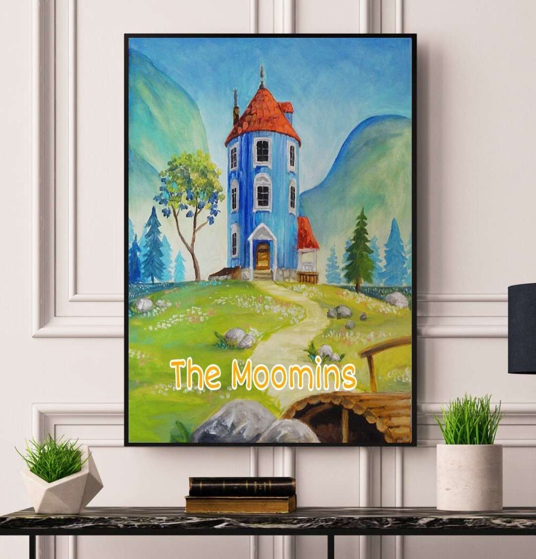 The Moomins Framed/unframed A5 A4 A3 A2 A1 Poster Best Print Quality ...