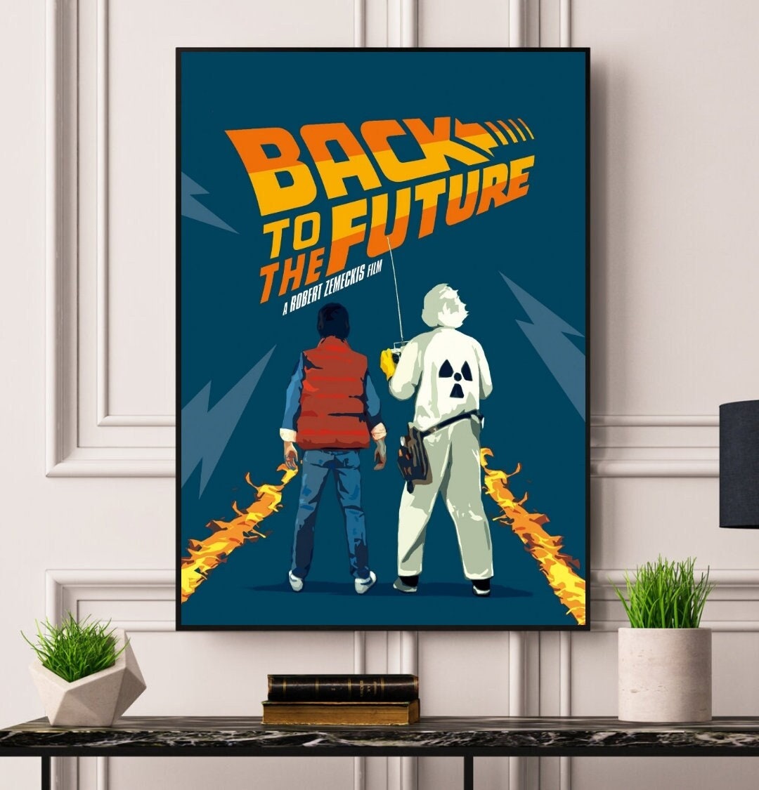 Back to the Future Framed/unframed A5 A4 A3 A2 A1 Poster Best Print ...