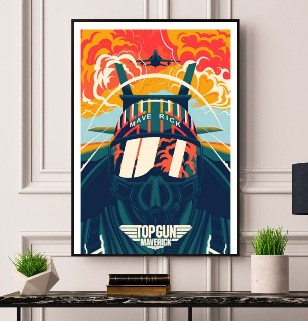 Top Gun Maverick Framed/unframed Poster Best Print Quality - Etsy