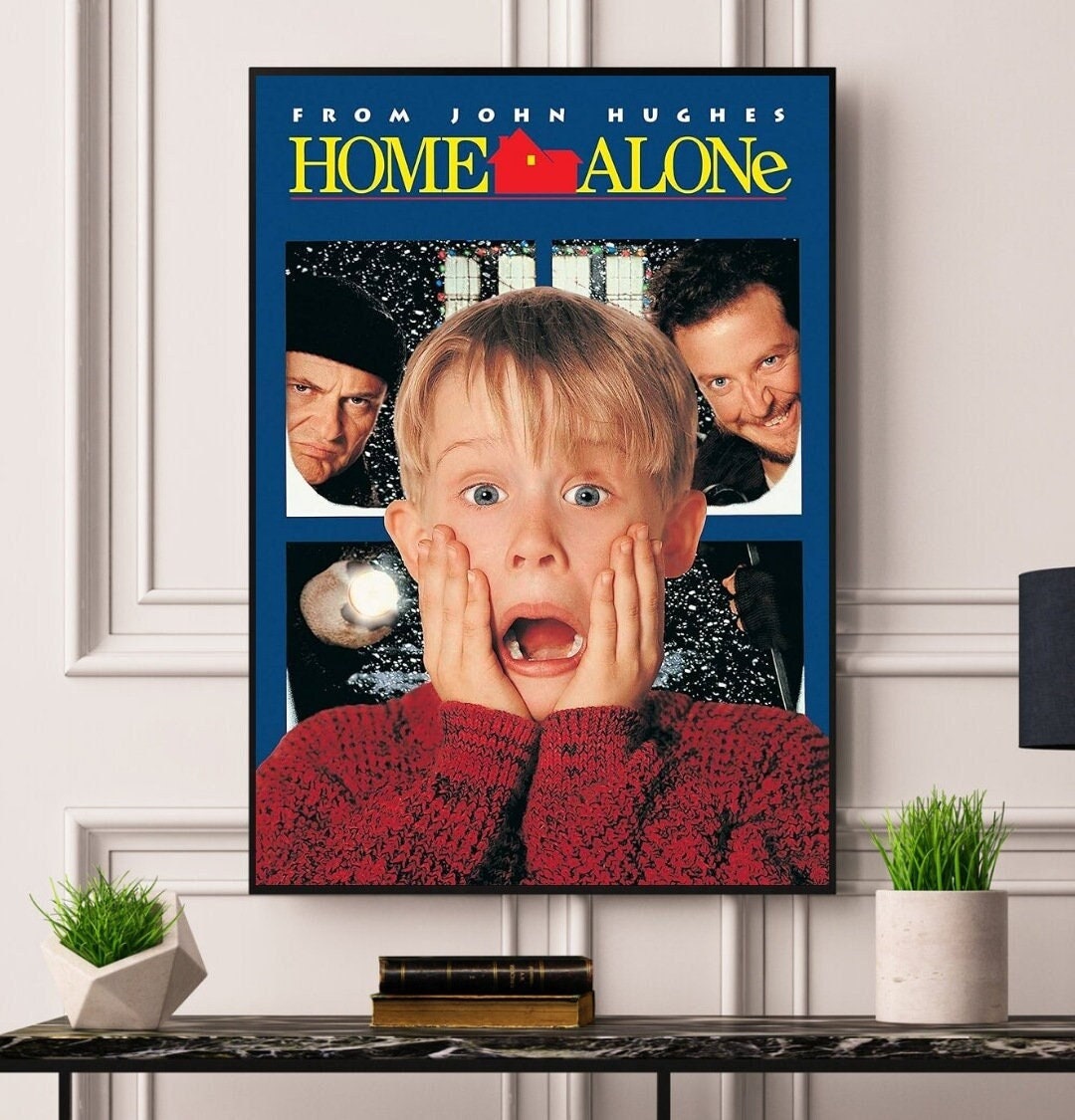 Home Alone Classic Framed/unframed A5 A4 A3 A2 A1 Poster Best Print ...