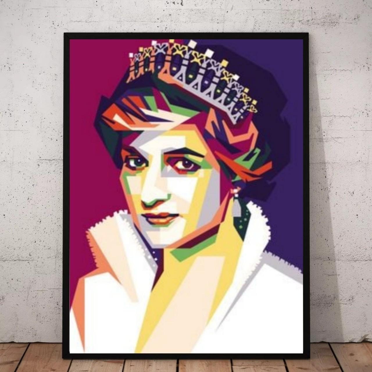 Princess Diana Framed/unframed Poster Best Print Quality Free - Etsy