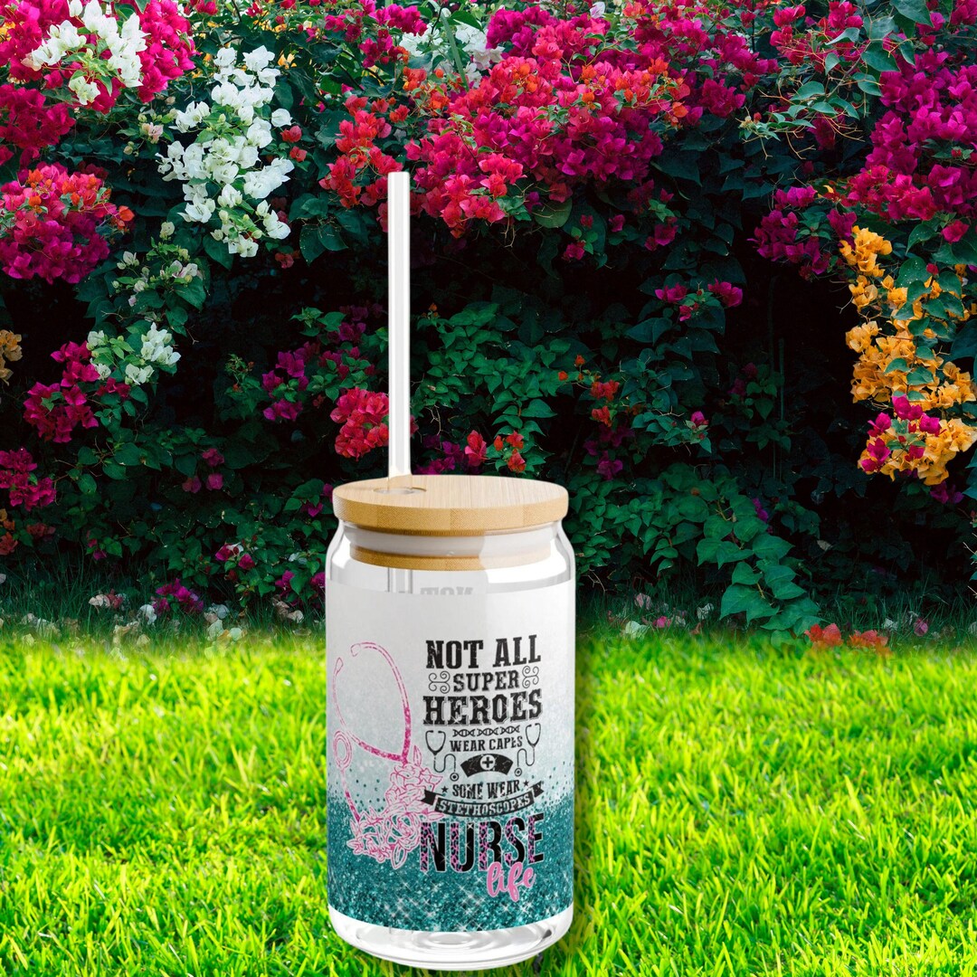 Sip Glass for Nurse Graduation 2024 Nursing Student, Water Sipper Glass ...