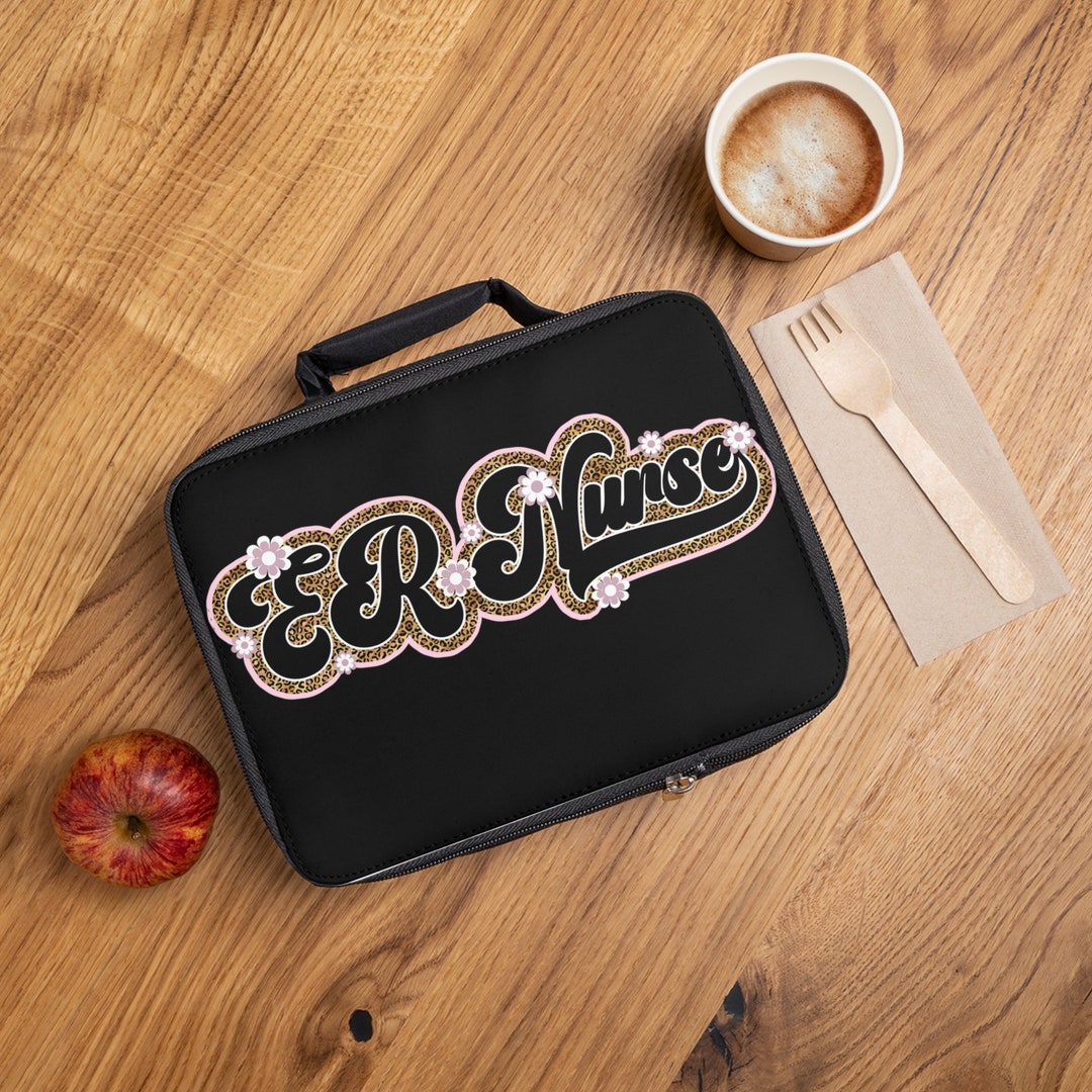 ER Nurse Insulated Lunch Bag Gift for Her,er Nurse Lunch Box,nurse ...