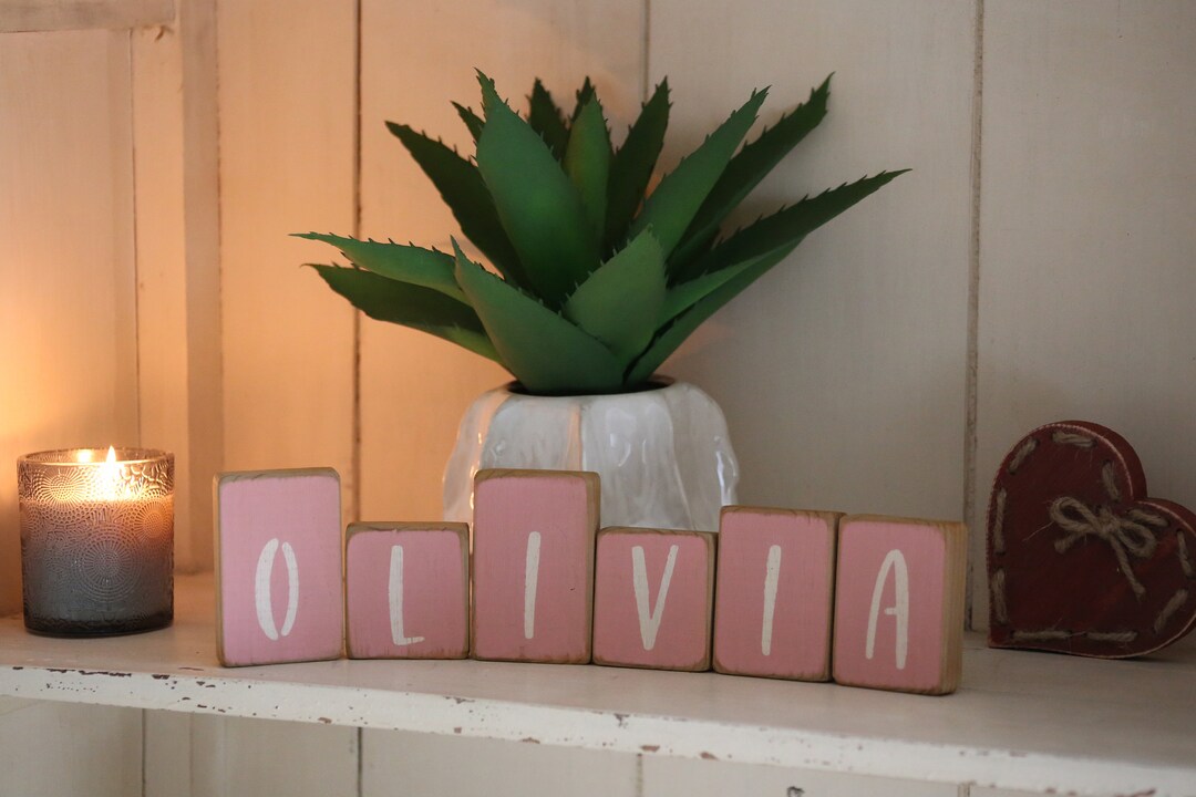 Personalized Name Tiles - Etsy
