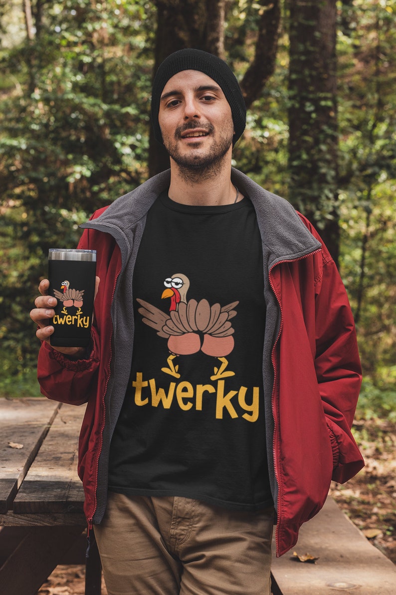 Twerky, Funny Thanksgiving SVG, Turkey SVG, It Ain't Gonna Stuff Itself ...