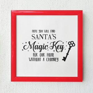 Santa's Magic Key Png, Christmas Eve Box, Santa's Magic Key Tag ...