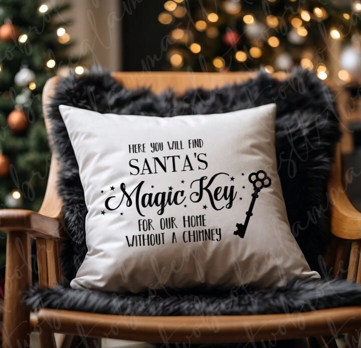 Santa's Magic Key Png, Christmas Eve Box, Santa's Magic Key Tag ...