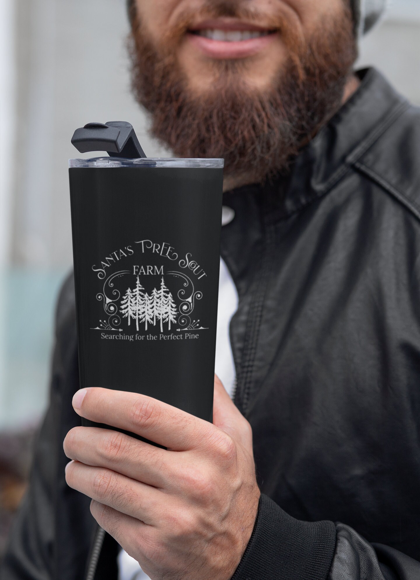 Santa's Tree Scout Farm PNG, Best Sublimation Downloads, Christmas Tree ...