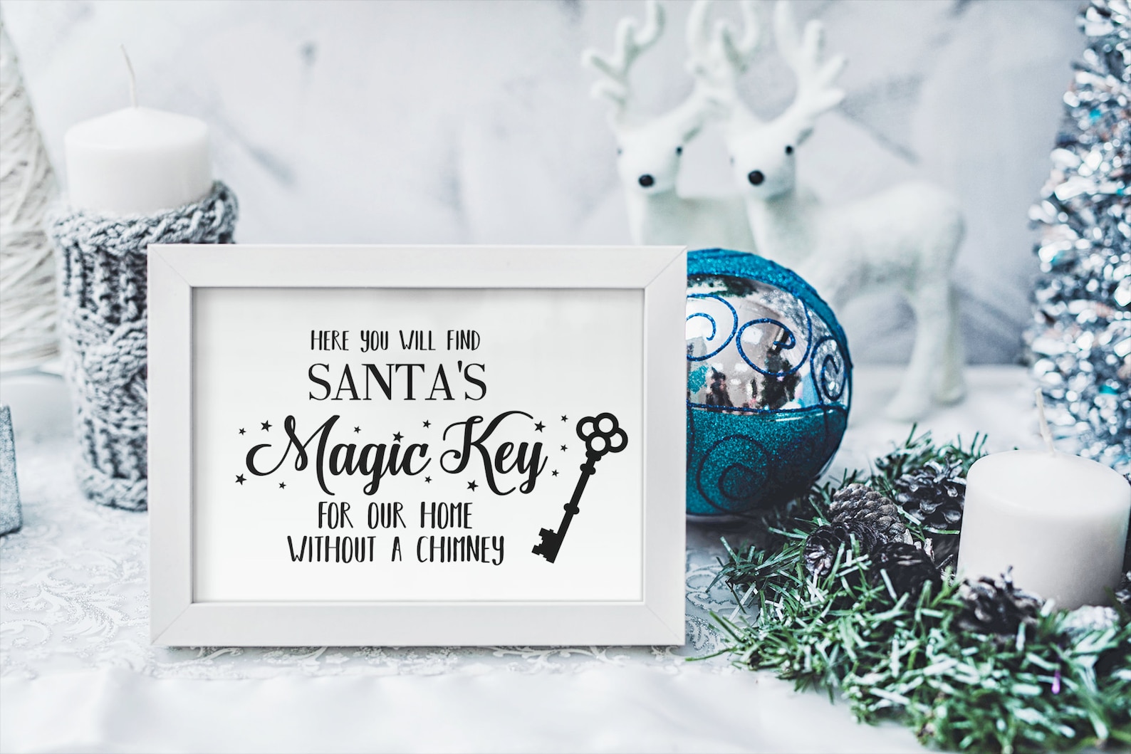 Santa's Magic Key Png, Christmas Eve Box, Santa's Magic Key Tag ...